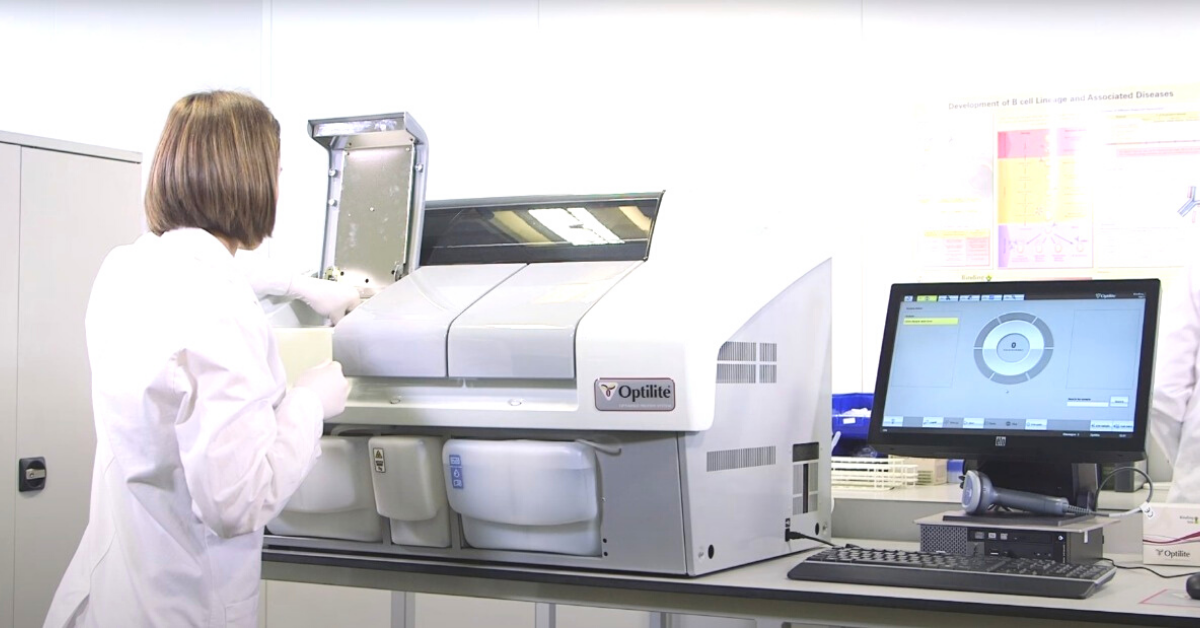 Analisador de proteínas da Binding Site tem ampla variedade de recursos